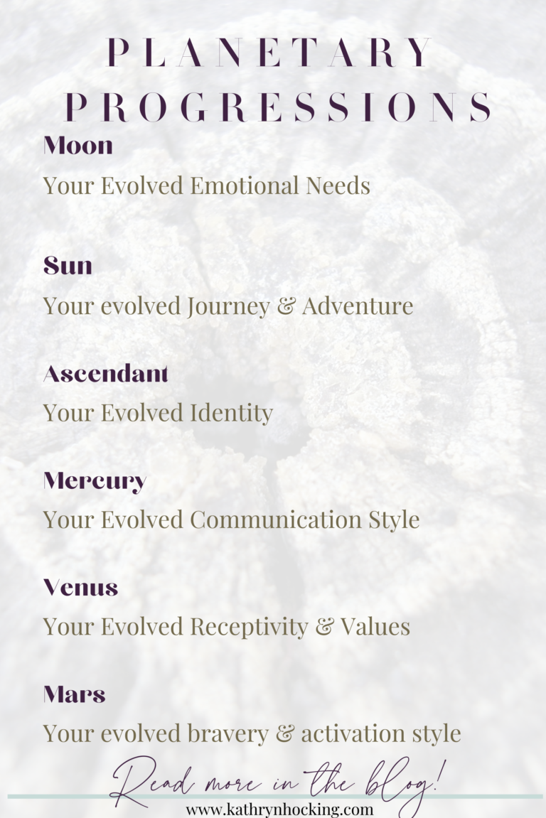 Progressions In Astrology Your Evolved Chart Through Life