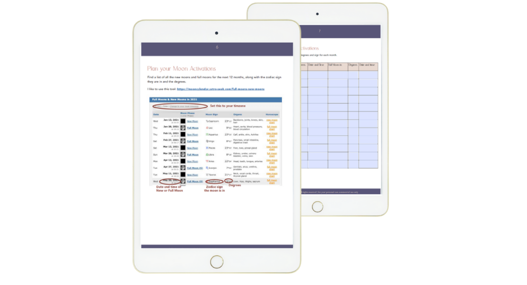 Lunar Planning Toolkit - Plan & Align with Moon