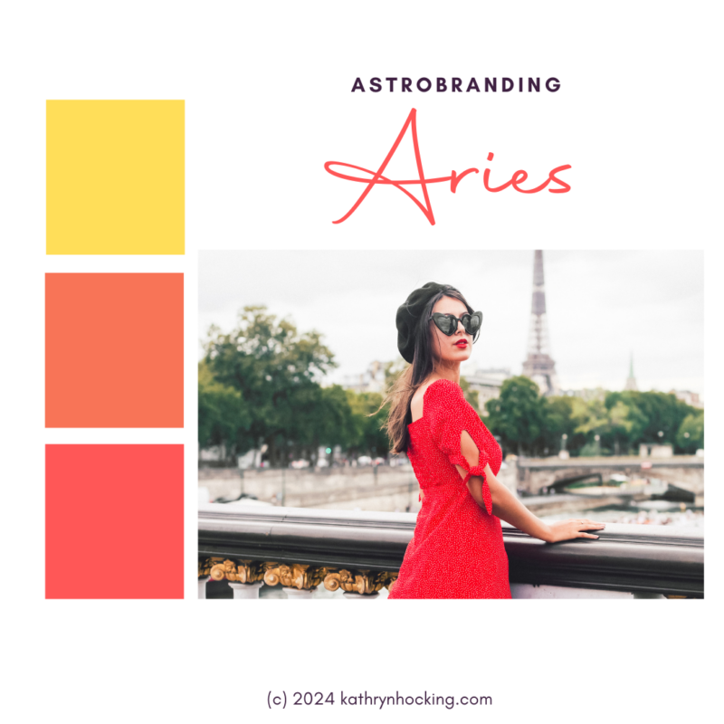 Astrology Branding: Picking aligned brand colours